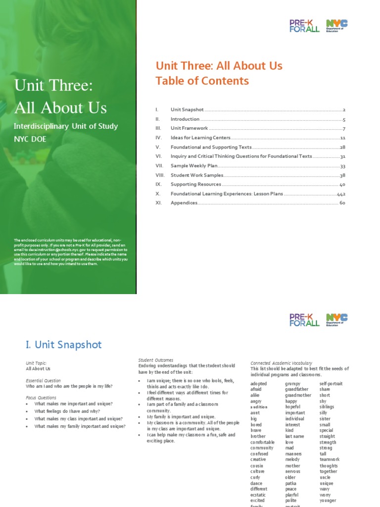Unit 3 All About Us4 | PDF | Experience | Learning