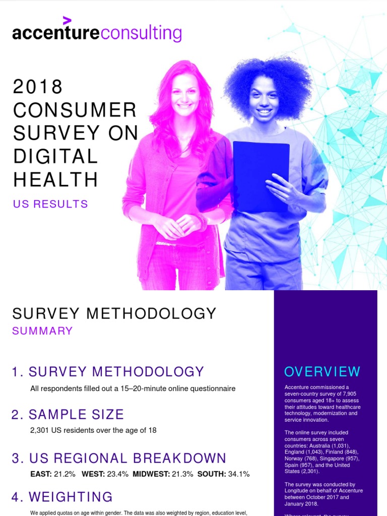 2018 Consumer Survey On Digital Health: Us Results | PDF | Survey ...
