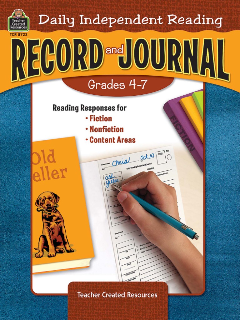 Daily Independent Reading Record and Journal Standard E-book | PDF ...