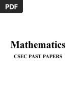 Circle Theorem CXC Past Papers | PDF