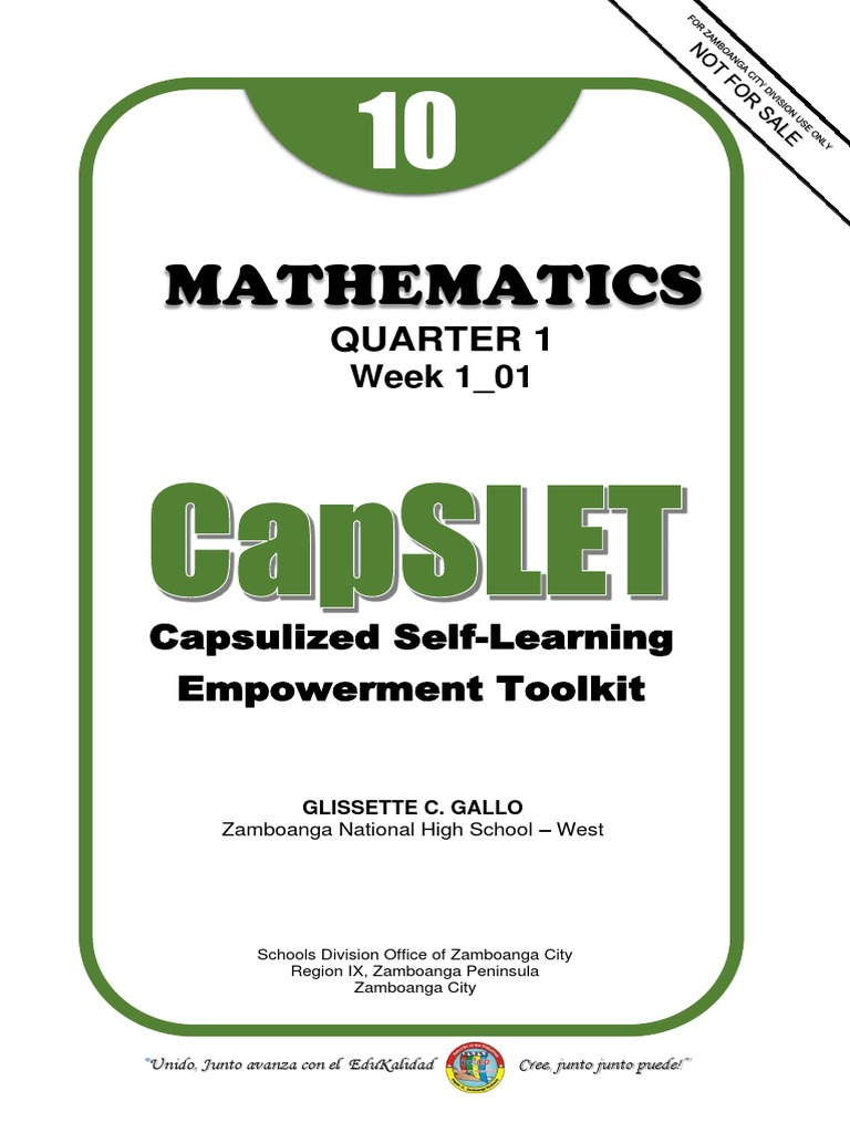 Mathematics: Quarter 1 | PDF | Numbers | Multiplication