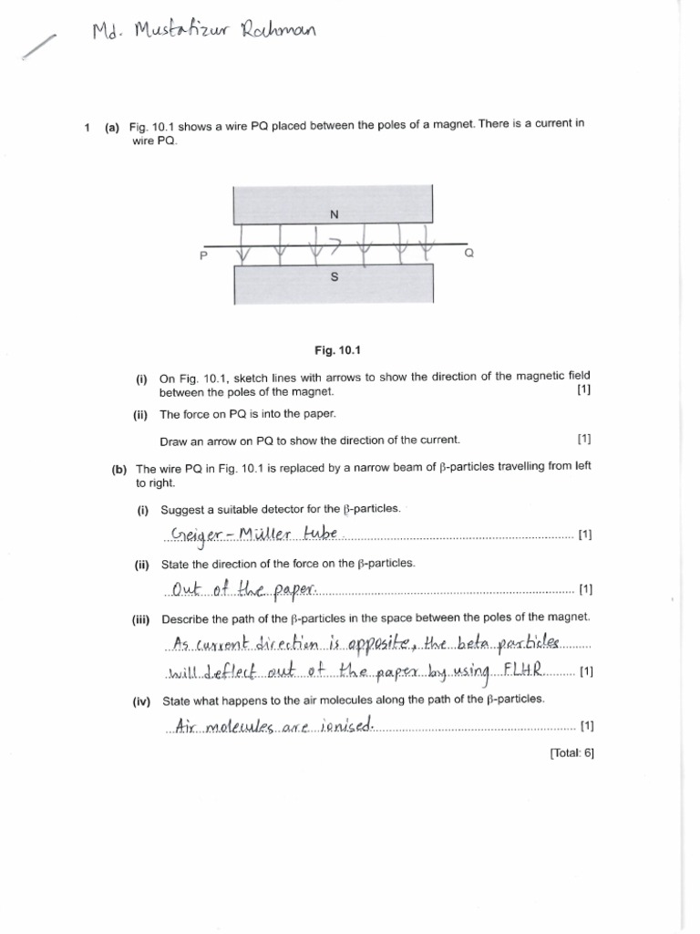 DC Motor Worksheet | PDF
