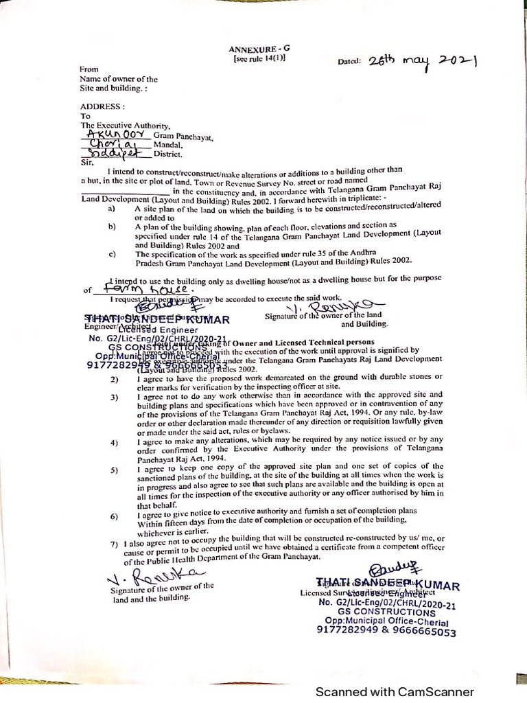 Annexure G | PDF