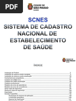 Manual de Cadastro CNES: Acesso e Preenchimento | PDF | Hospital | Odontologia