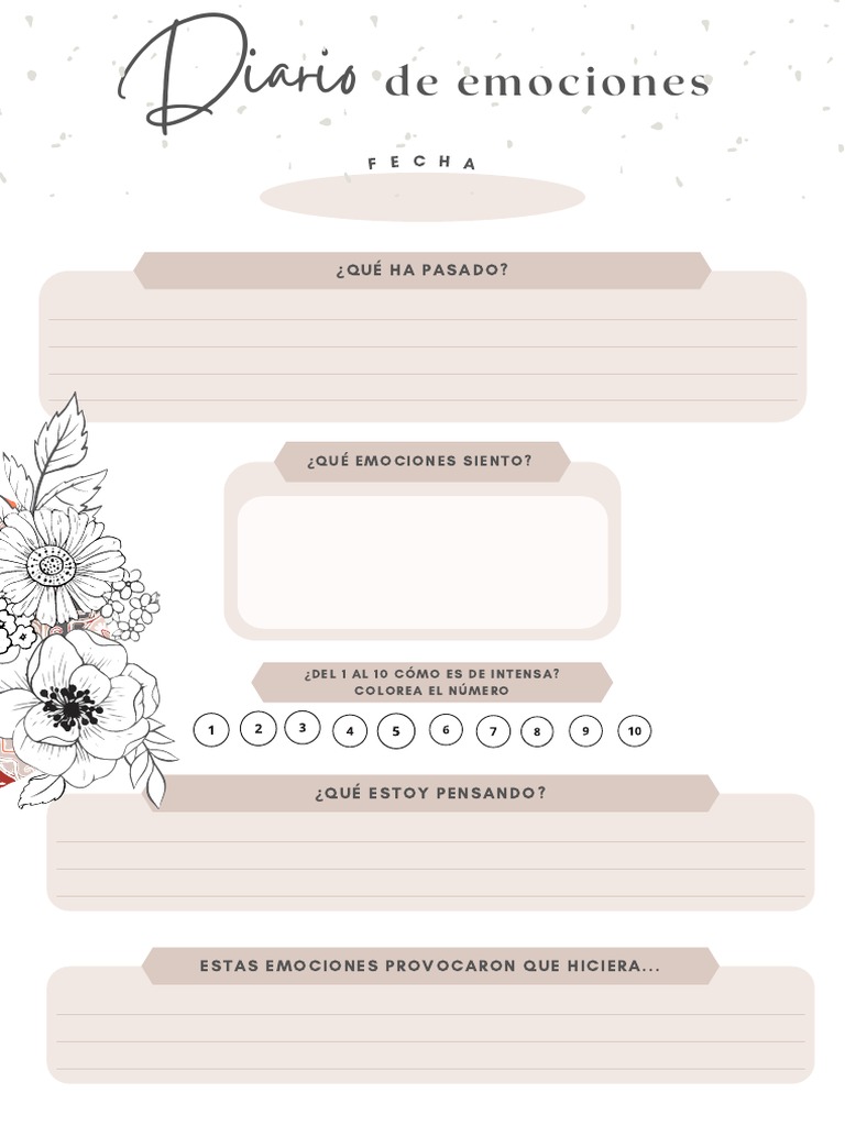 Diario de Emociones | PDF