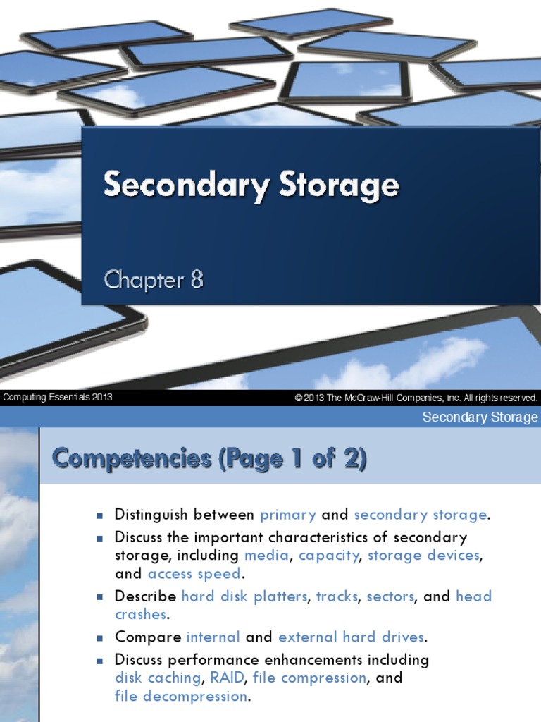 Chapter 8 | PDF | Computer Data Storage | Dvd