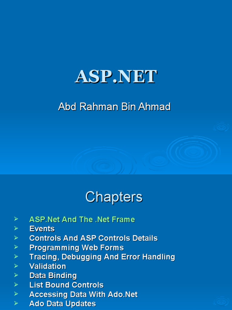 Part 1 Pdf Active Server Pages Internet Information Services