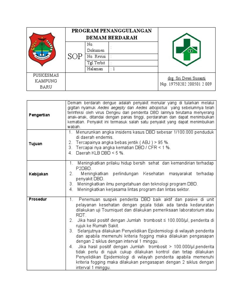 Sop (DBD) | PDF | Sains & Matematika