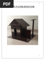 Rain Detector Report | PDF | Electronic Circuits | Sensor