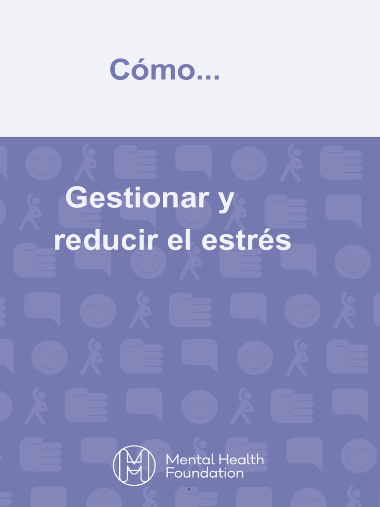 Como Manejar y Reducir El Stres - 1.en - Es | PDF | Estrés (biología ...