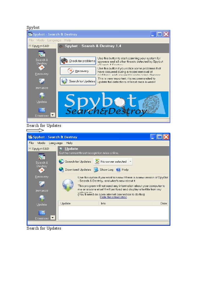 Spybot | PDF