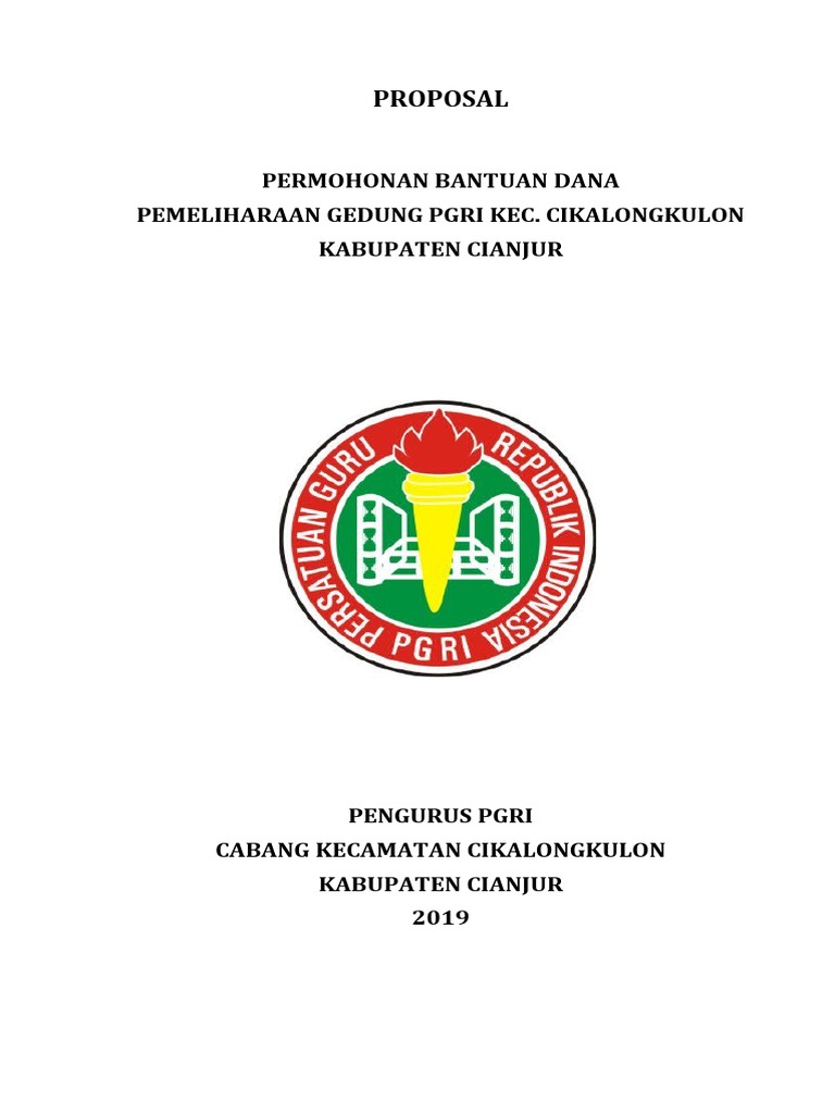 Edited - PROPOSAL PGRI 2019 | PDF