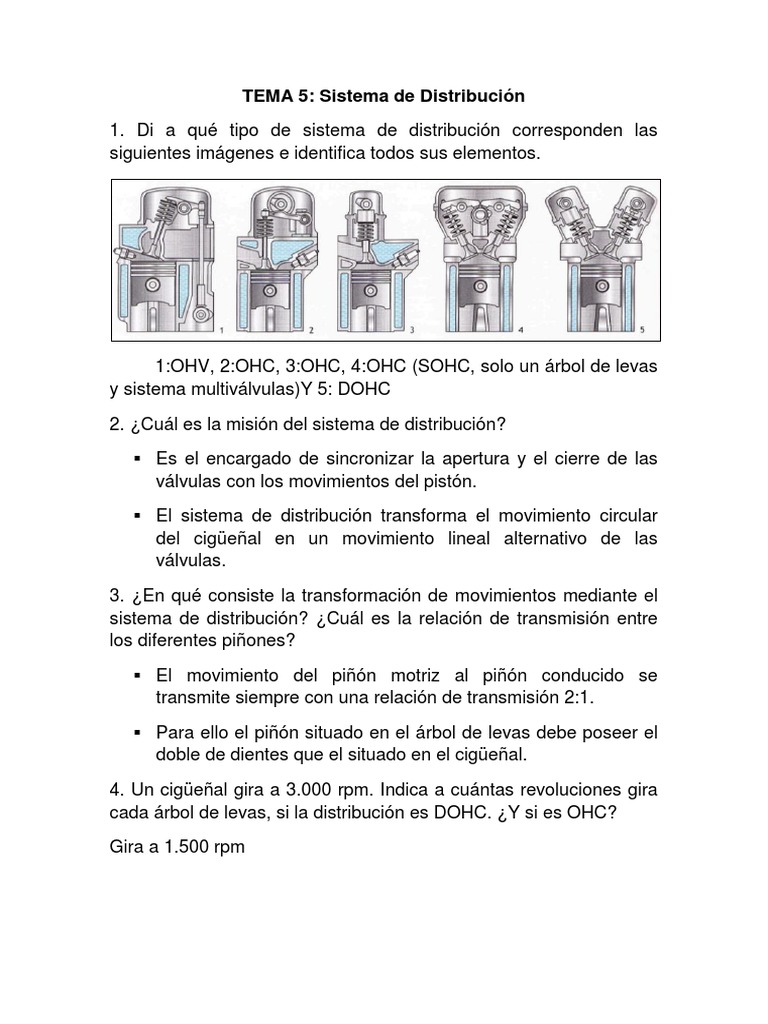 Ejercicios Tema 6 Motores Resueltos | PDF