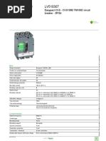 Product Data Sheet: Easypact CVS - CVS630F ETS 2.3 Circuit Breaker ...