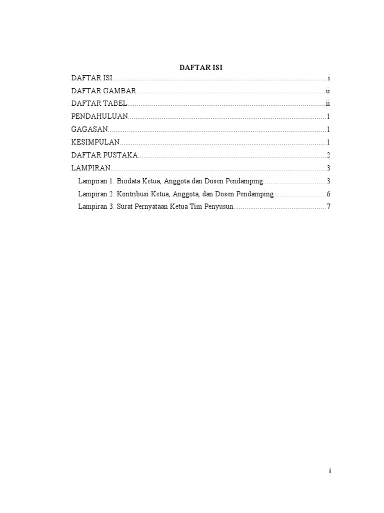 Proposal Ringkas PKM-GFT | PDF