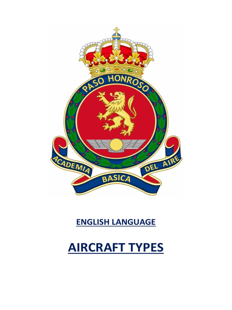 Aircraft Types | PDF | Airplane | Helicopter