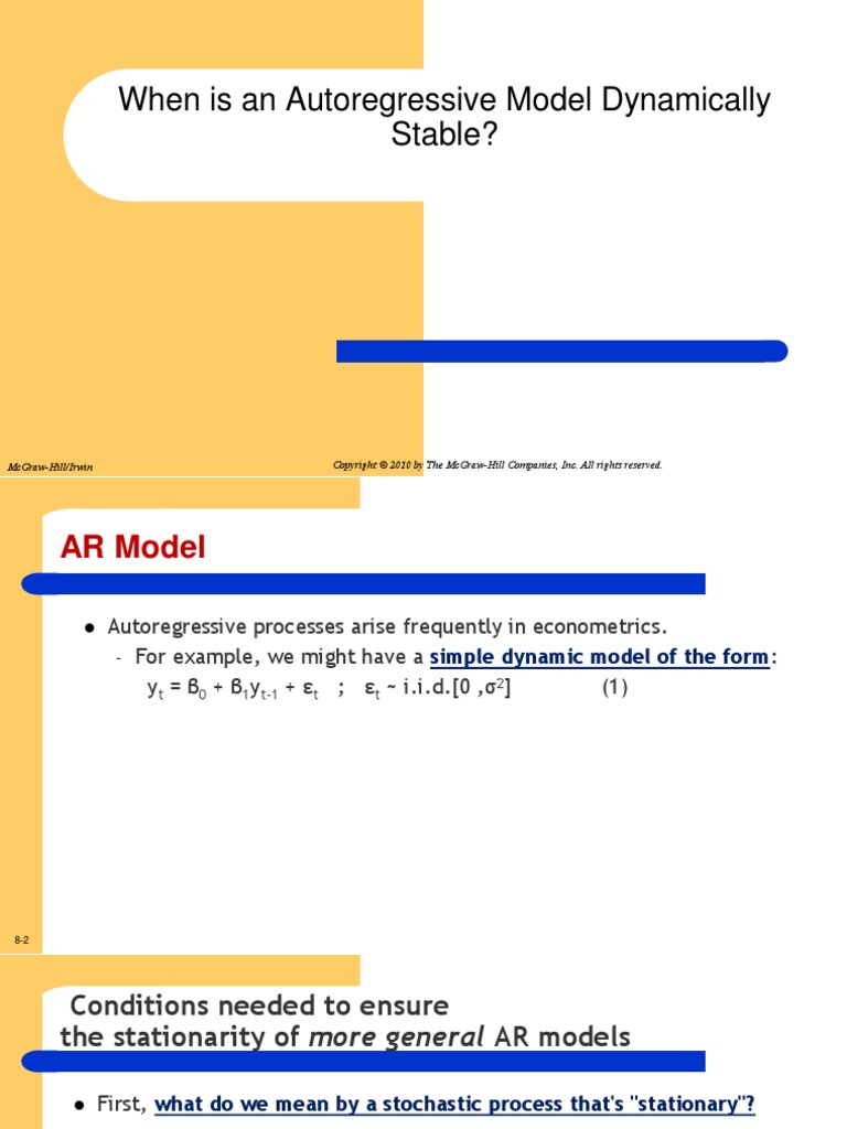 When Is An Autoregressive Model Dynamically Stable - v3.2 | PDF ...