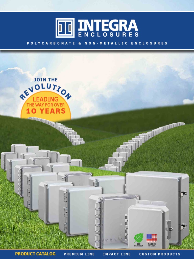 Integra Enclosures Catalog | PDF | Electrical Connector | Building ...