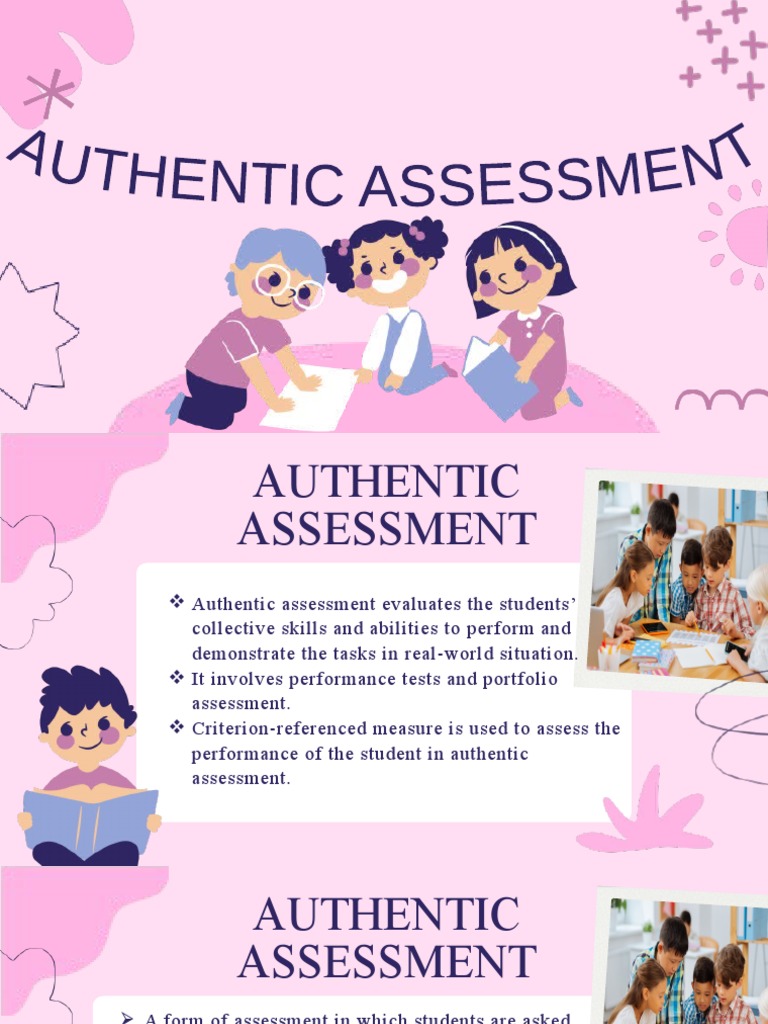 Authentic Assessment | PDF | Educational Assessment | Learning