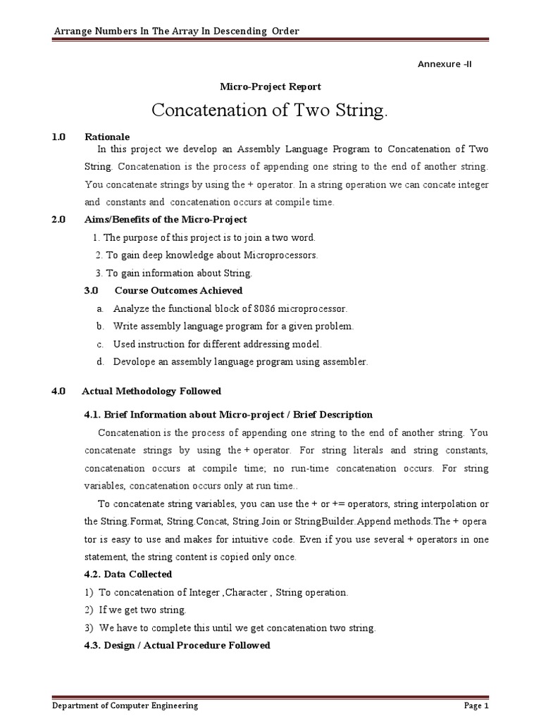 Mic Report G2 | PDF | String (Computer Science) | Computer Programming