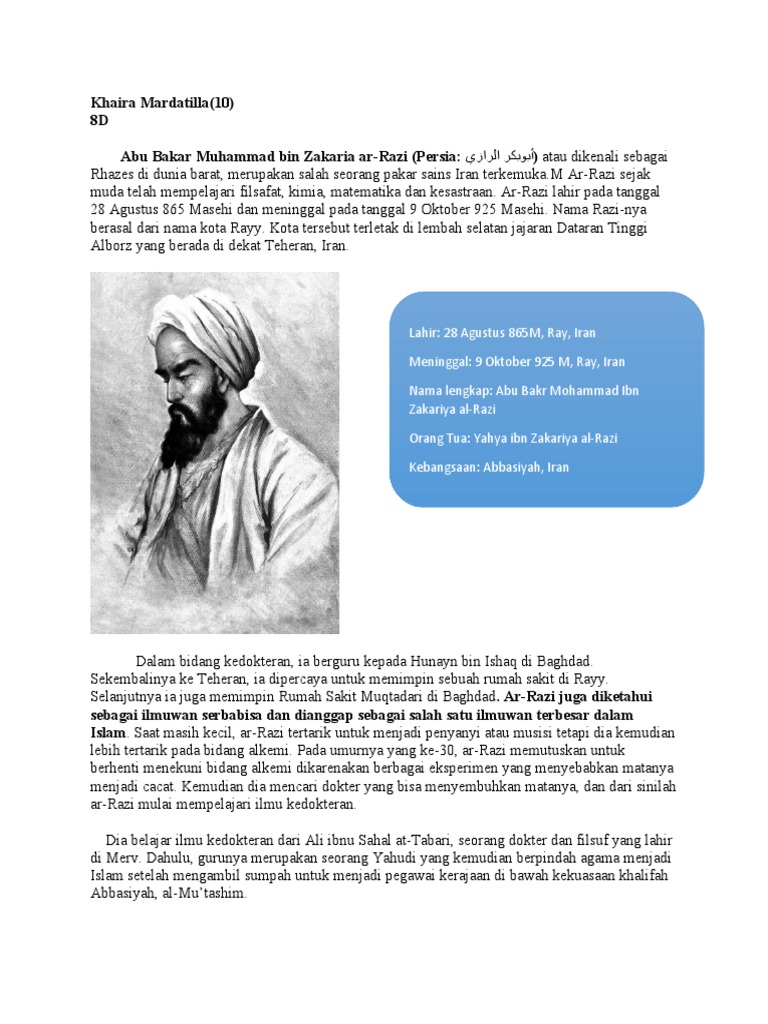 Ar Razi | PDF | Agama & Spiritualitas