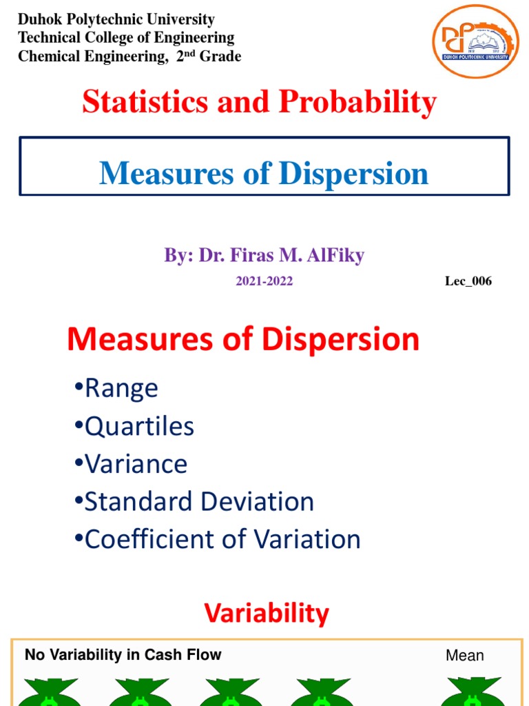 Variance and Outlier Resistance | PDF | Standard Deviation ...