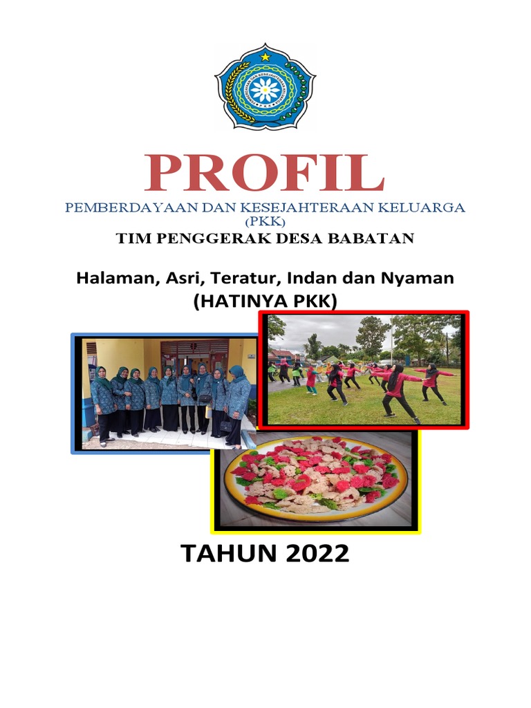 Profil PKK Desa Tahun 2022 | PDF
