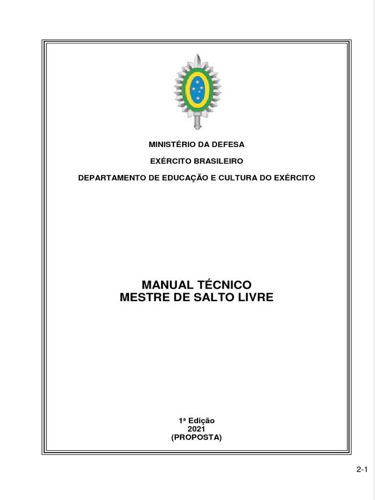 MSL Manual - 2021 | PDF | Páraquedas