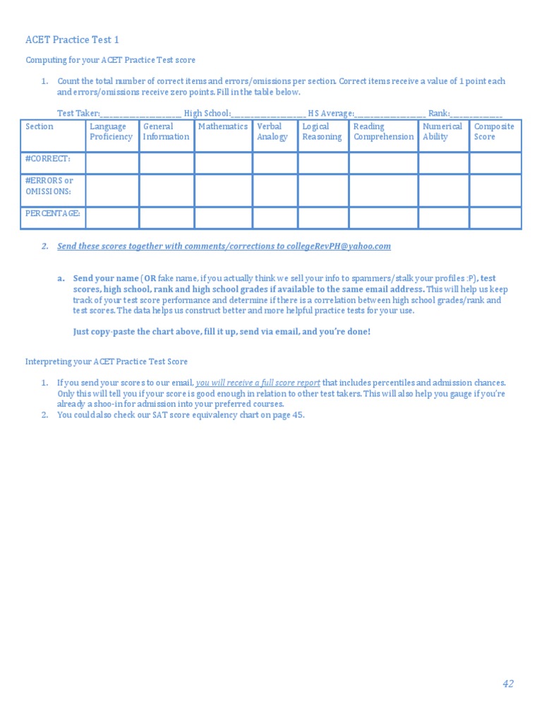 CET REVIEWER - ALL (Answers) | PDF | Sat | Cognition