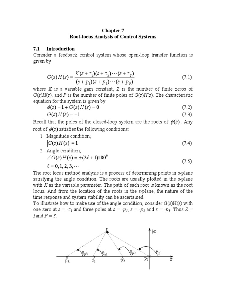 Root-Locus Analysis in Control Systems | PDF | Mathematics | Applied Mathematics