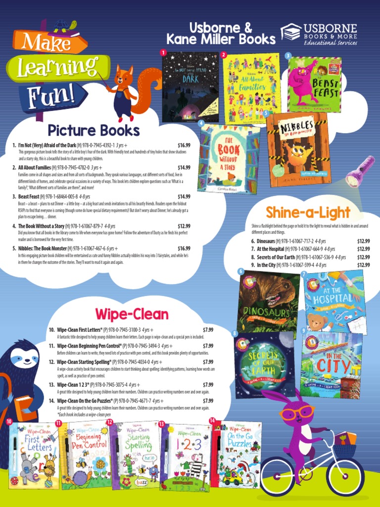 Usborne Books - Flyers and Forms | PDF | Sleeping Beauty | Fairy Tales