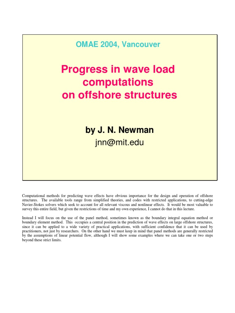 Offshore Structure | PDF