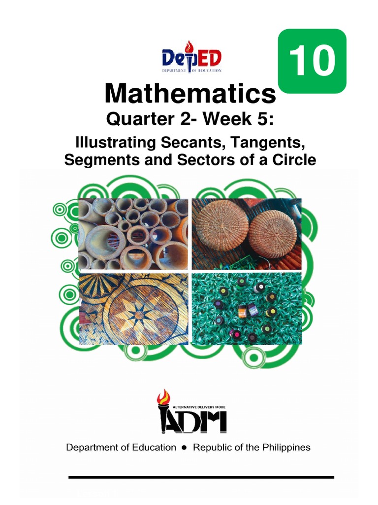 MATH 10 Q2 WEEK 5 | PDF | Area | Trigonometric Functions