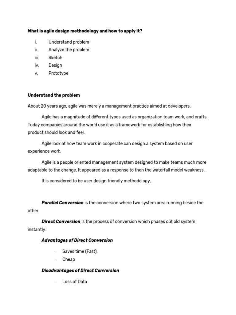 Agile Notes | PDF | Agile Software Development | Software Development ...