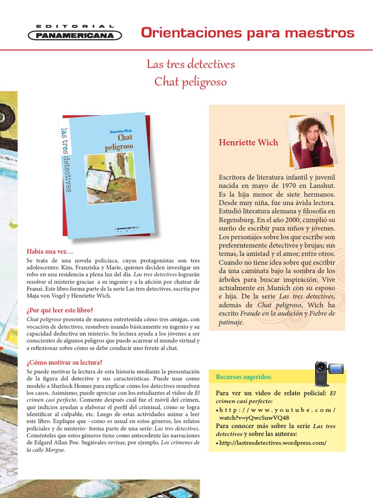 SEC 10 El Chat Peligroso | PDF | La novela policíaca | Comunicación