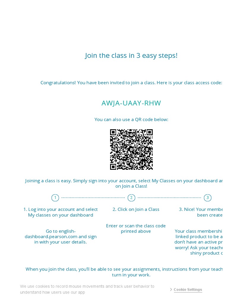 Classes - Teach - Pearson English Portal | PDF