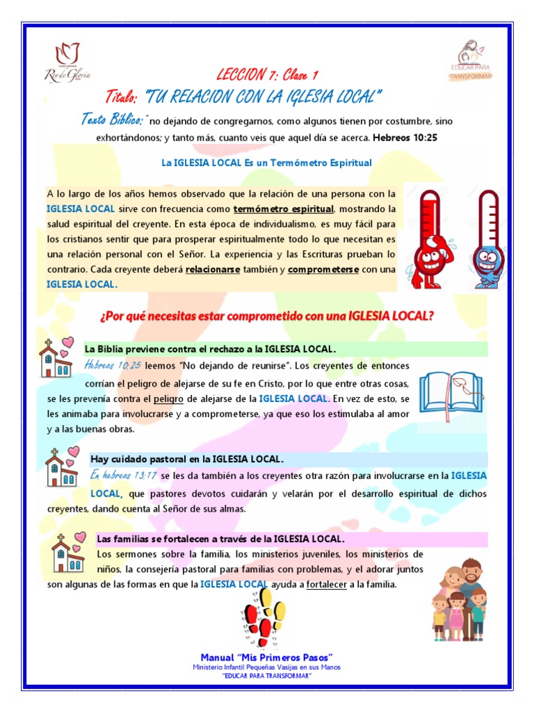 Primeros Pasos Clase 22 | PDF | Iglesia Católica | Iglesia cristiana