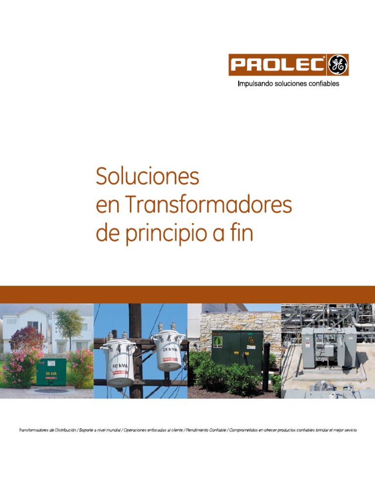 PROLEC GE Distribucion Mexico | PDF | Transformador | Fusible (Eléctrico)