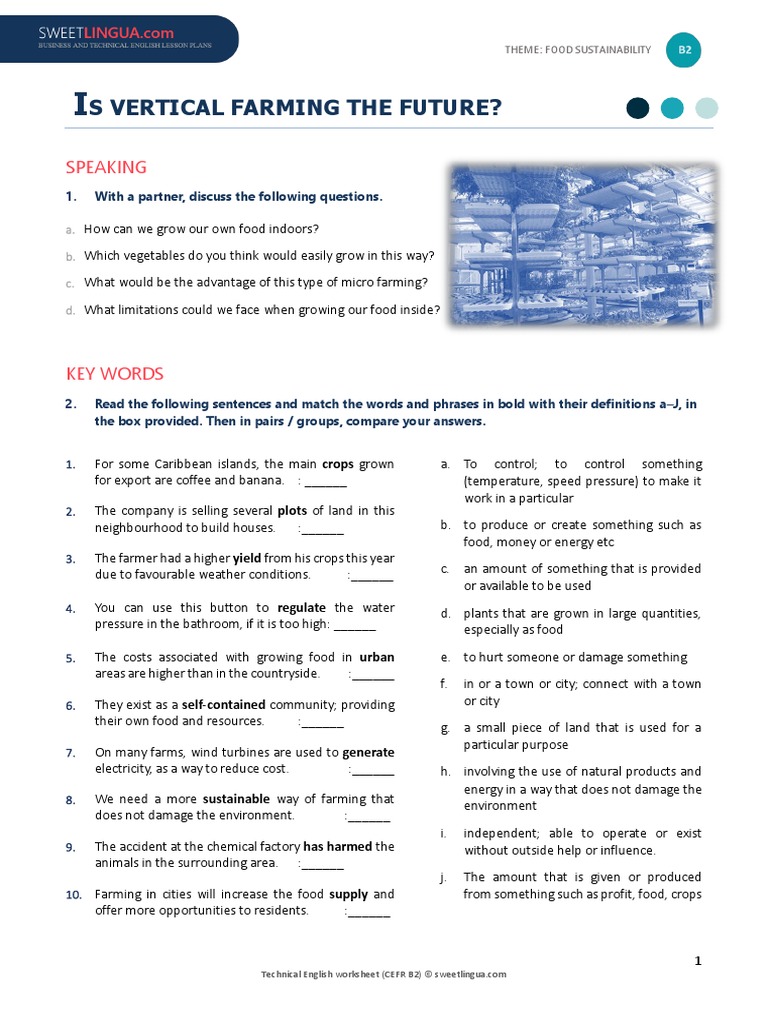 Vertical Farming Sweet Lingua v2 | PDF | Sustainability | Agriculture