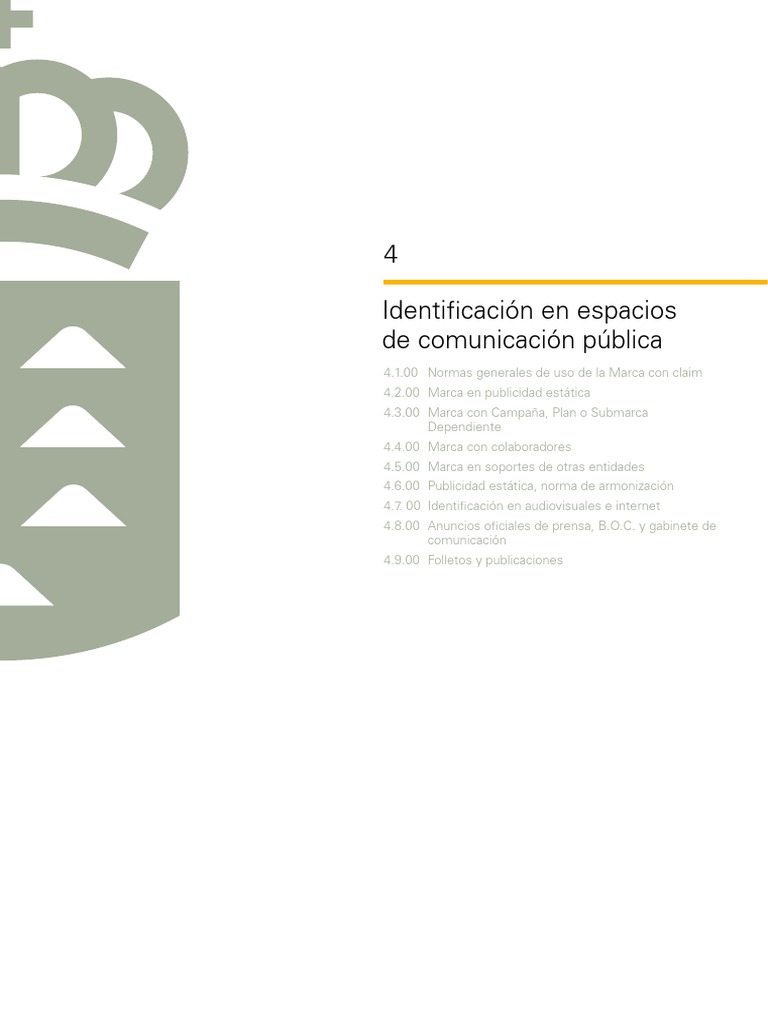 Identidad en Espacio de Comunicacion Publica | PDF | Marca | Color