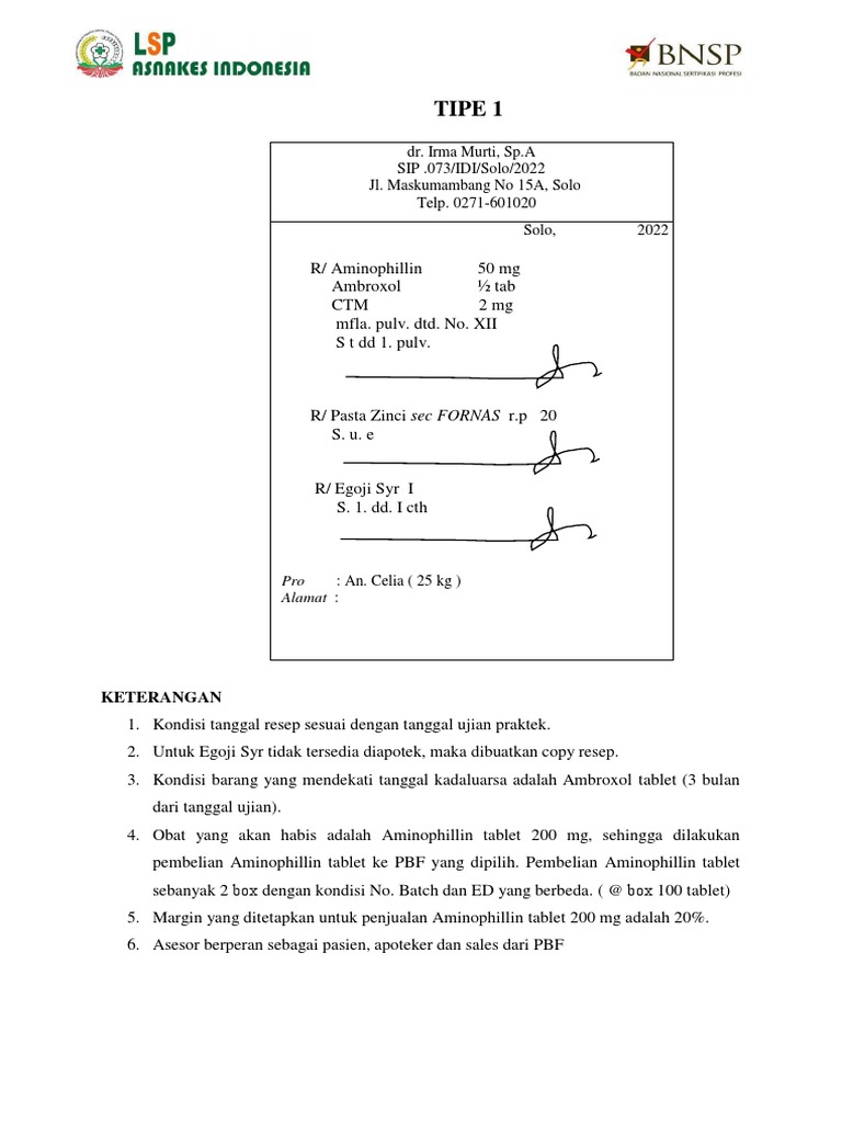 Resep USK 2022 | PDF