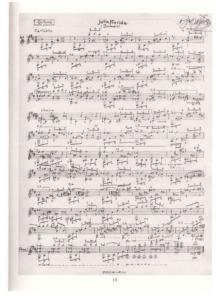 Barrios - Julia Florida - Manuscript | PDF