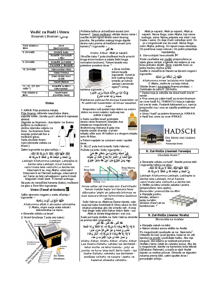 Vodic Za Umru I Hadz | PDF