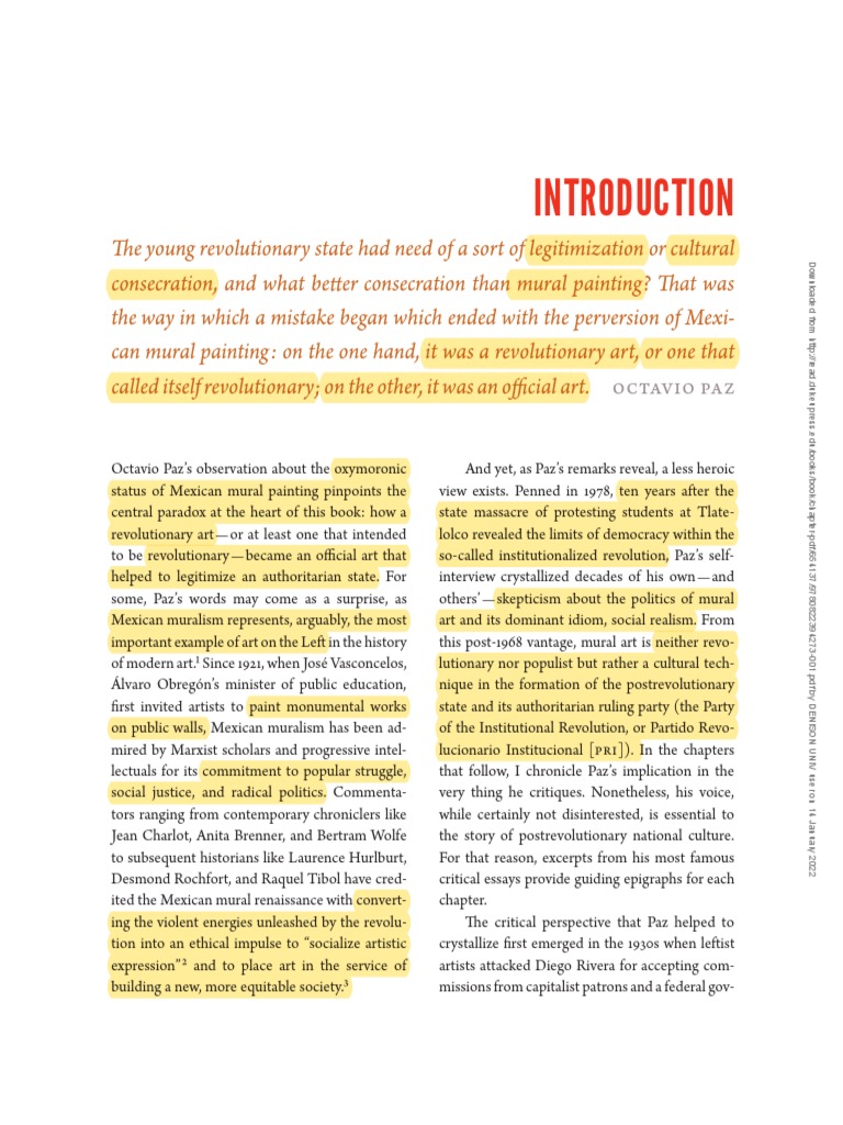 Mary Coffey, Introduction: How A Revolutionary Art Became Official ...