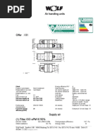 MAHU Technical Specifications in HVAC | PDF | Building Insulation ...