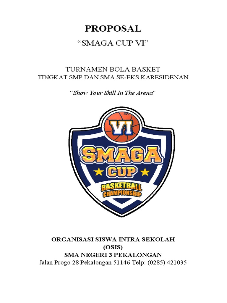 SMAGA CUP VI: Turnamen Bola Basket | PDF