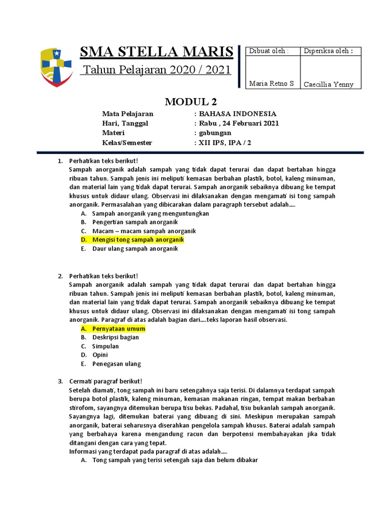 MODUL 2B.INDONESIA-unlocked | PDF