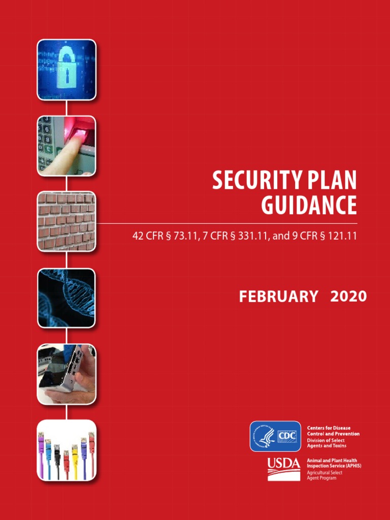 Security Plan Guidance | PDF | Risk | Risk Assessment