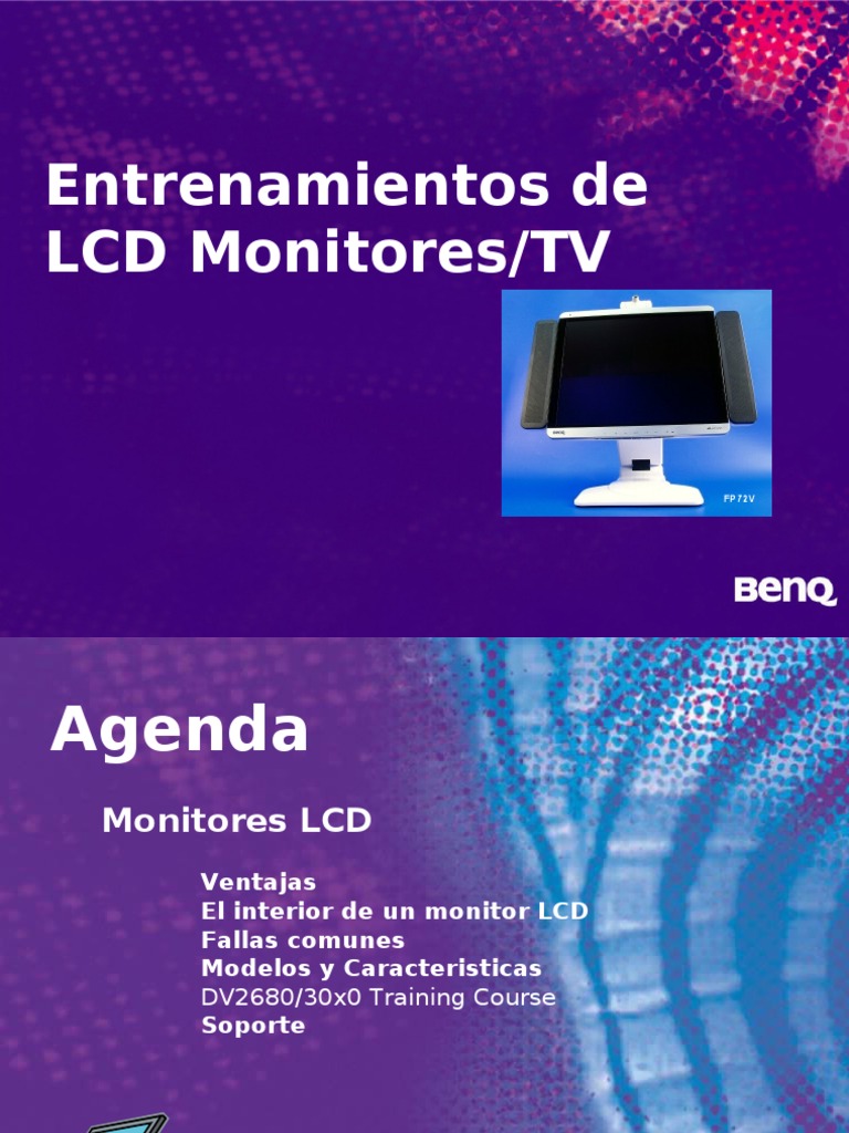 Training Monitores y TV LCD Benq | PDF | Pantalla de cristal líquido ...