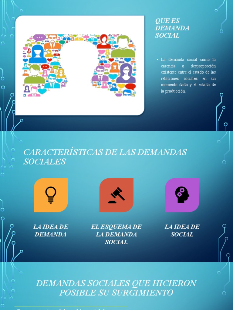 Demanda Social | PDF | Política | Historia